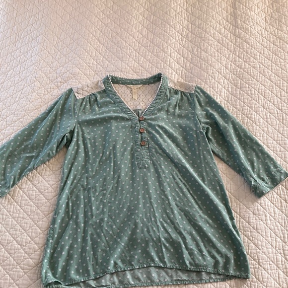 Matilda Jane | Tops | Matilda Jane Polka Dot Blouse | Poshmark
